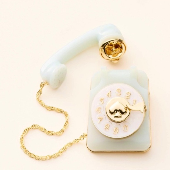 kate spade | Accessories | Kate Spade X Target Telephone Brooch | Poshmark